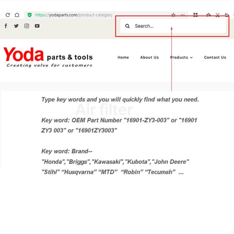 Air filter - Yoda